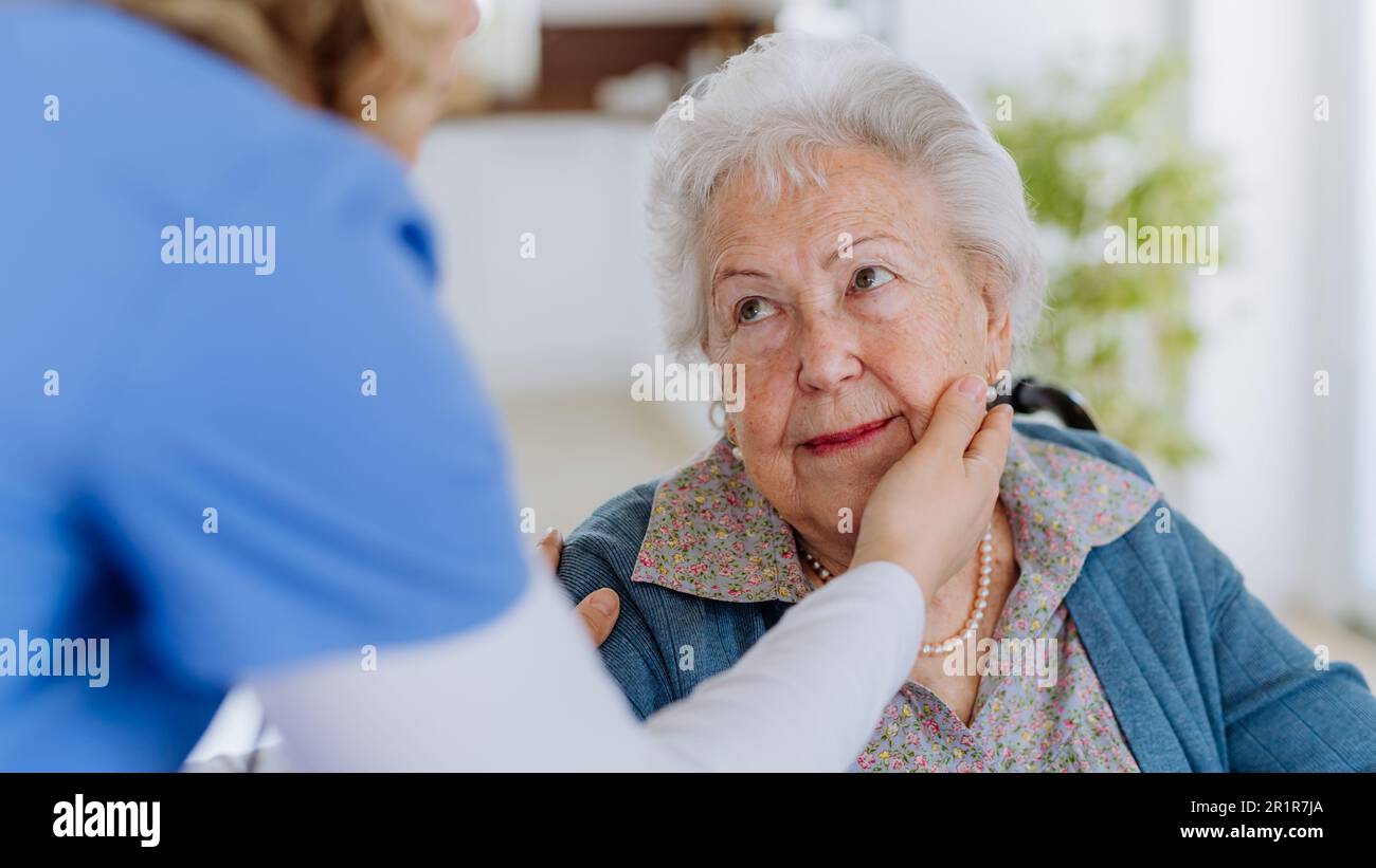 Stroking the cheek hi-res stock photography and images - Alamy