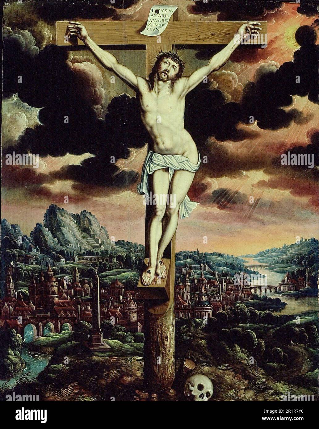 Christ on the Cross Date: 1575/1625 Artist: Flemish Unknown Author ...