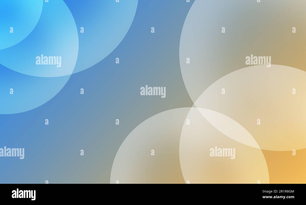 Pastel Blue Gold Gradient Abstract Graphic Background For Illustration ...