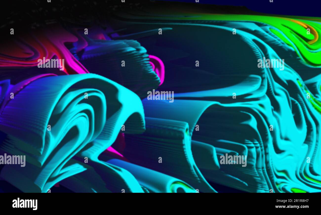 Multicolor Abstract Graphic 3D Background For Illustration Stock Photo ...