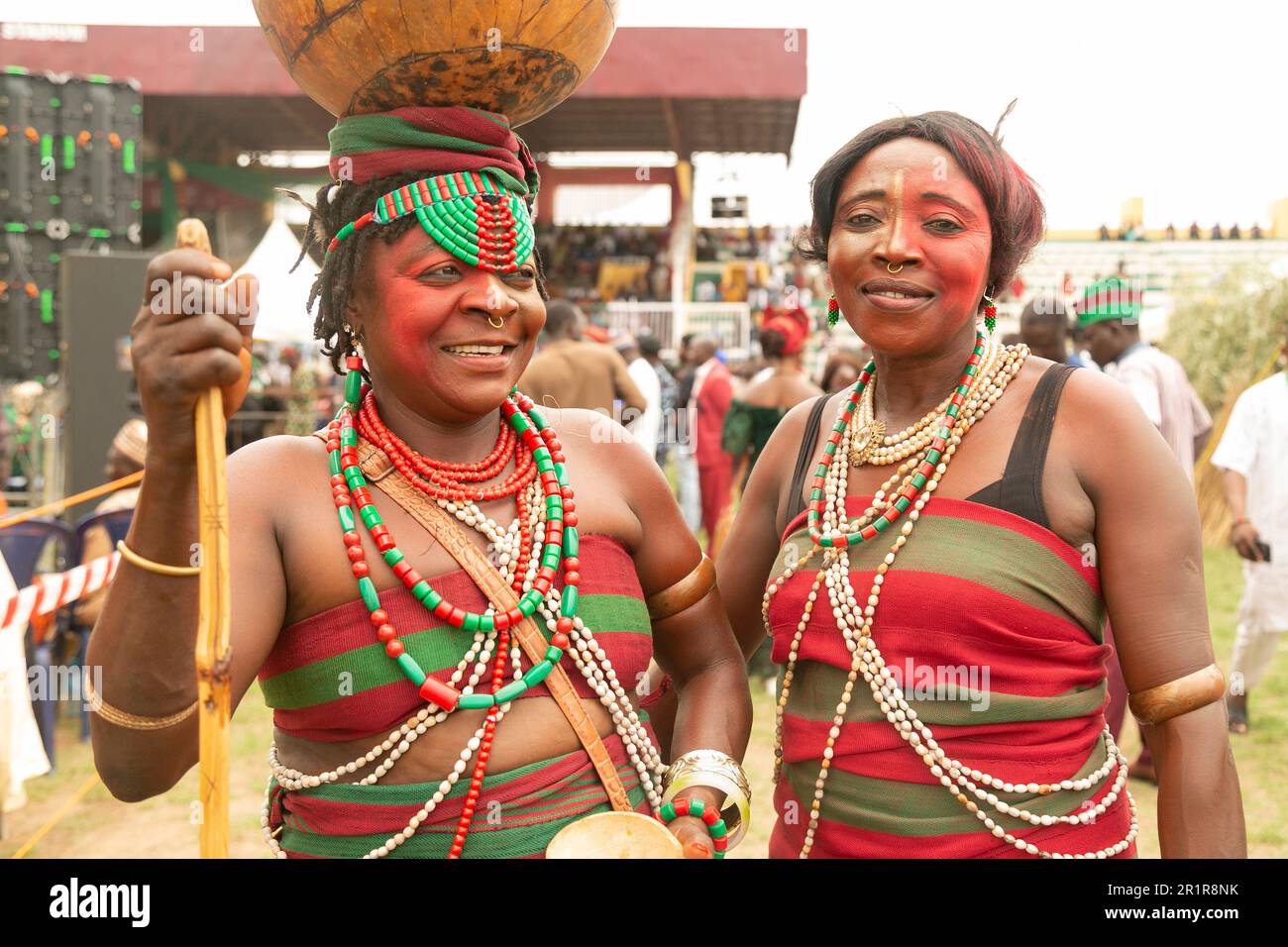 Jos, Nigeria. 12th May 2023. Berom women in their traditional attire ... Jos, Nigeria. 12th May 2023. Berom women in their traditional attire ...