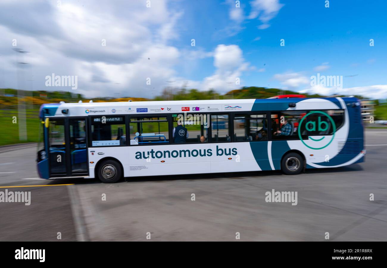 Autonomous bus scotland hi-res stock photography and images - Alamy
