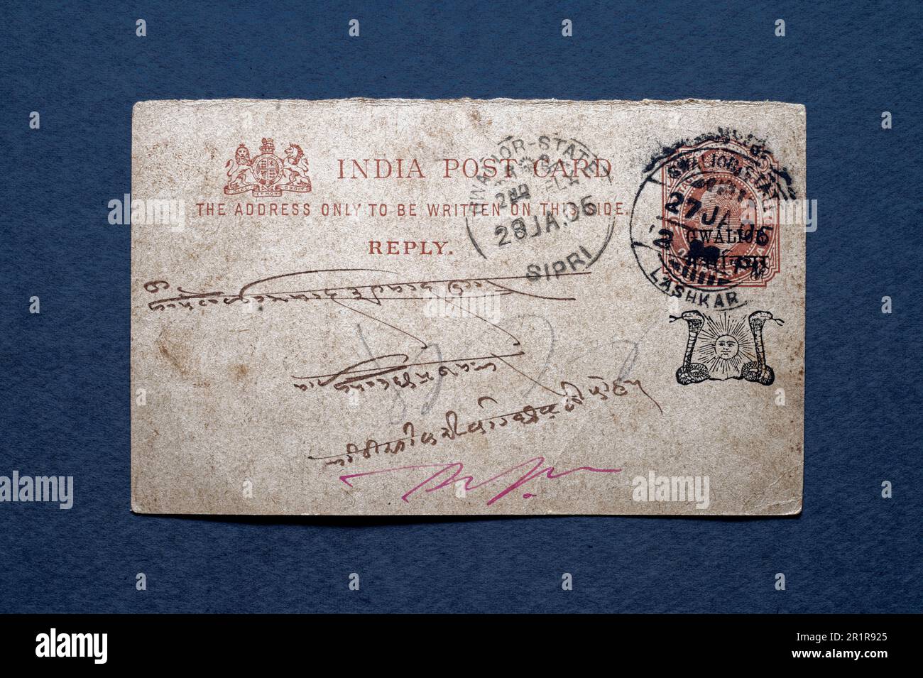Handwritten postcard hi-res stock photography and images - Alamy