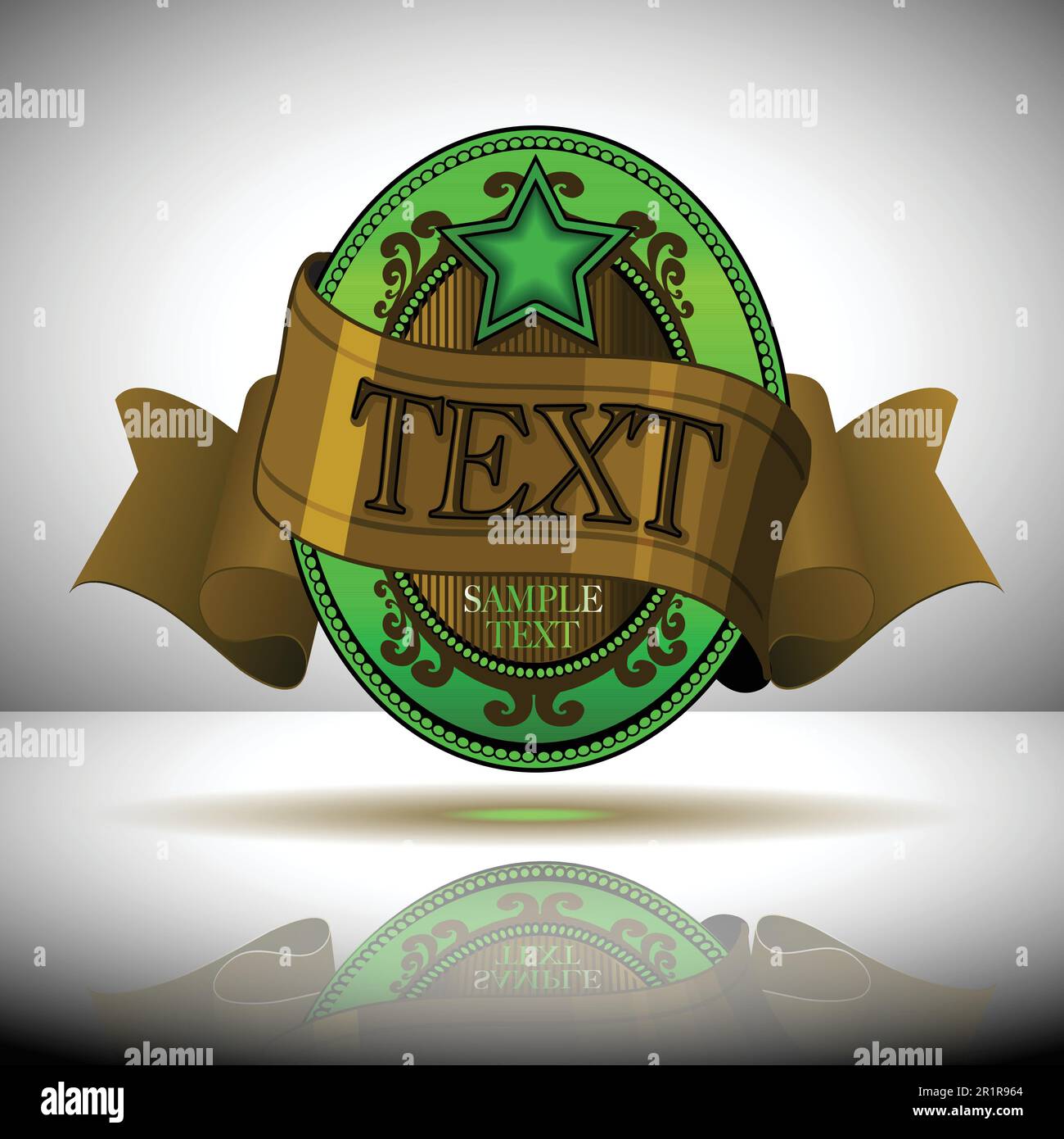 Badge or Label Design Stock Vector Image & Art - Alamy