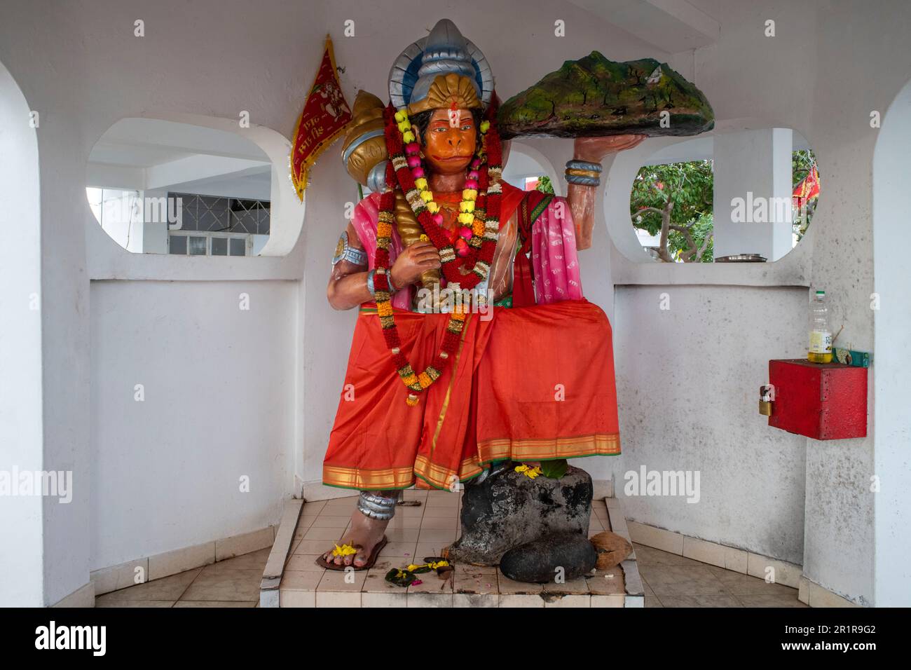 The Hindu Temple Sagar Shiv Mandir in Poste de Flacq, Flacq, Mauritius ...