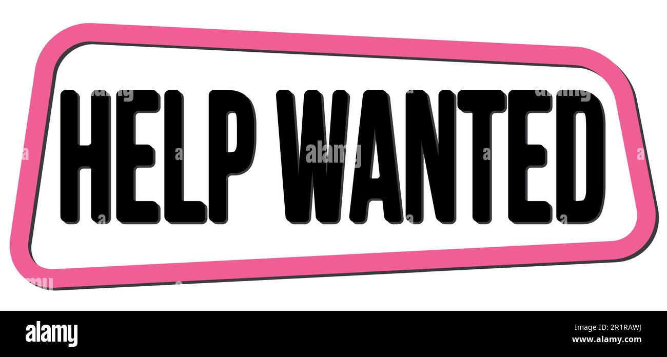 Help wanted seal hi-res stock photography and images - Alamy