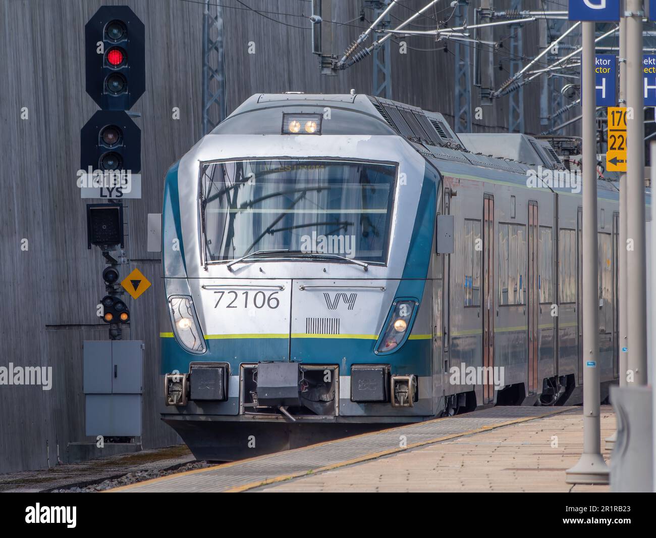 Norwegian train transportation hi-res stock photography and images - Alamy