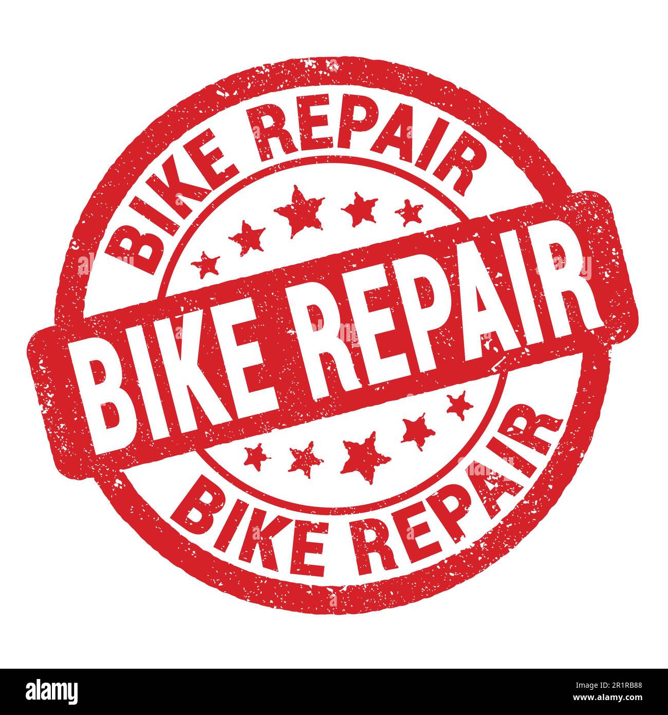 Bike repair logo hi-res stock photography and images - Alamy