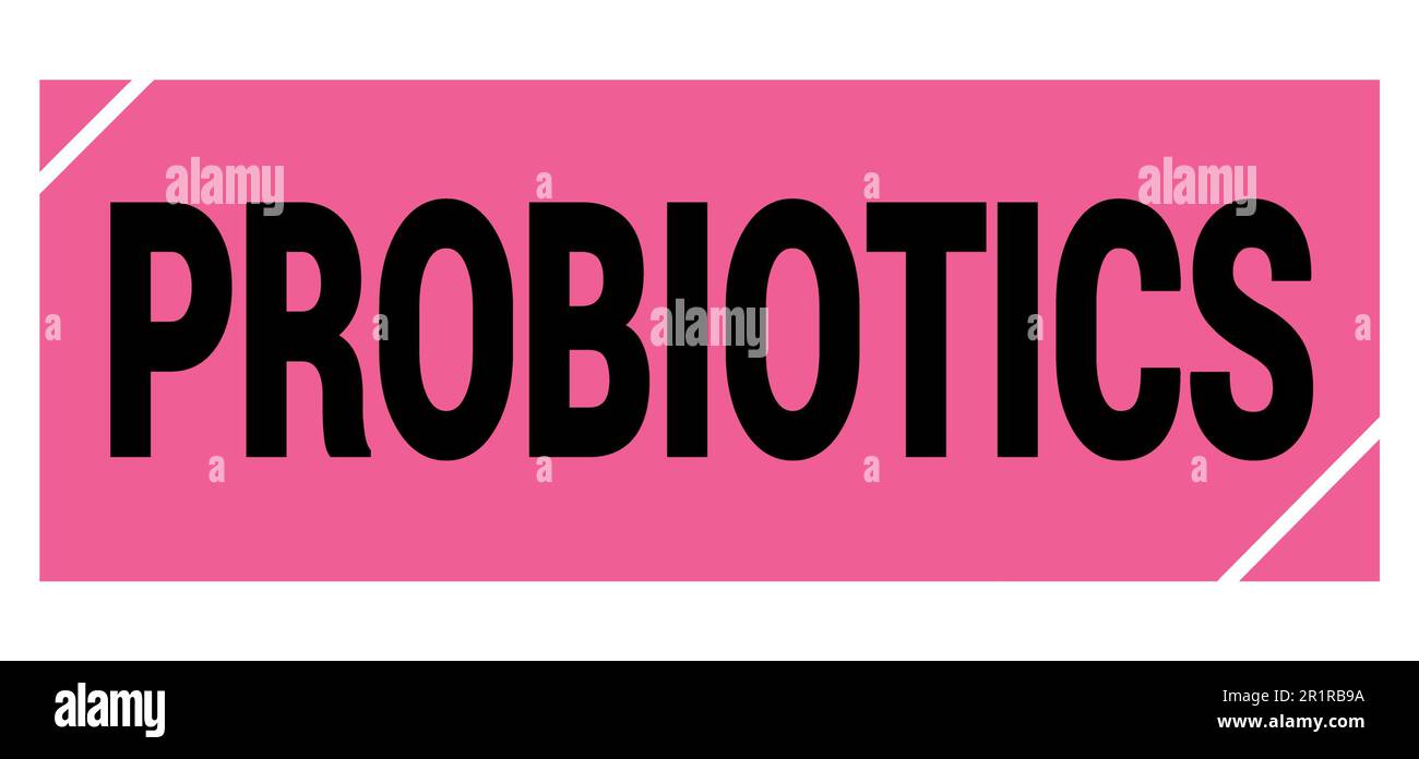 Probiotics stamp hi-res stock photography and images - Alamy
