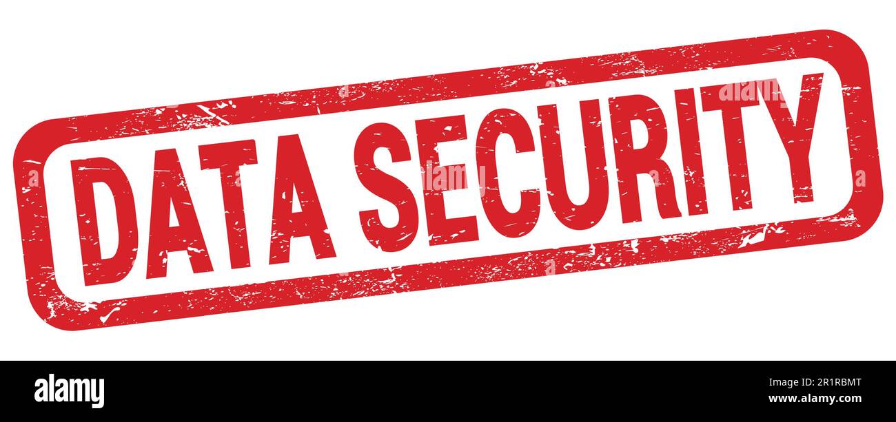 Data security stamp hi-res stock photography and images - Alamy