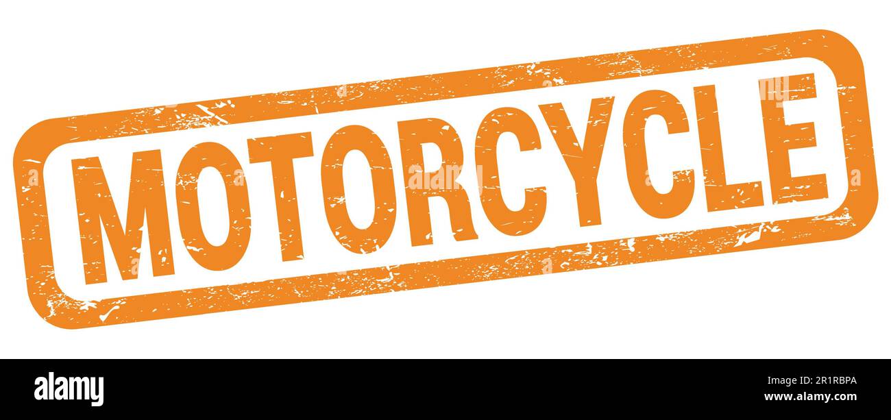Orange motorcycle Cut Out Stock Images & Pictures - Alamy