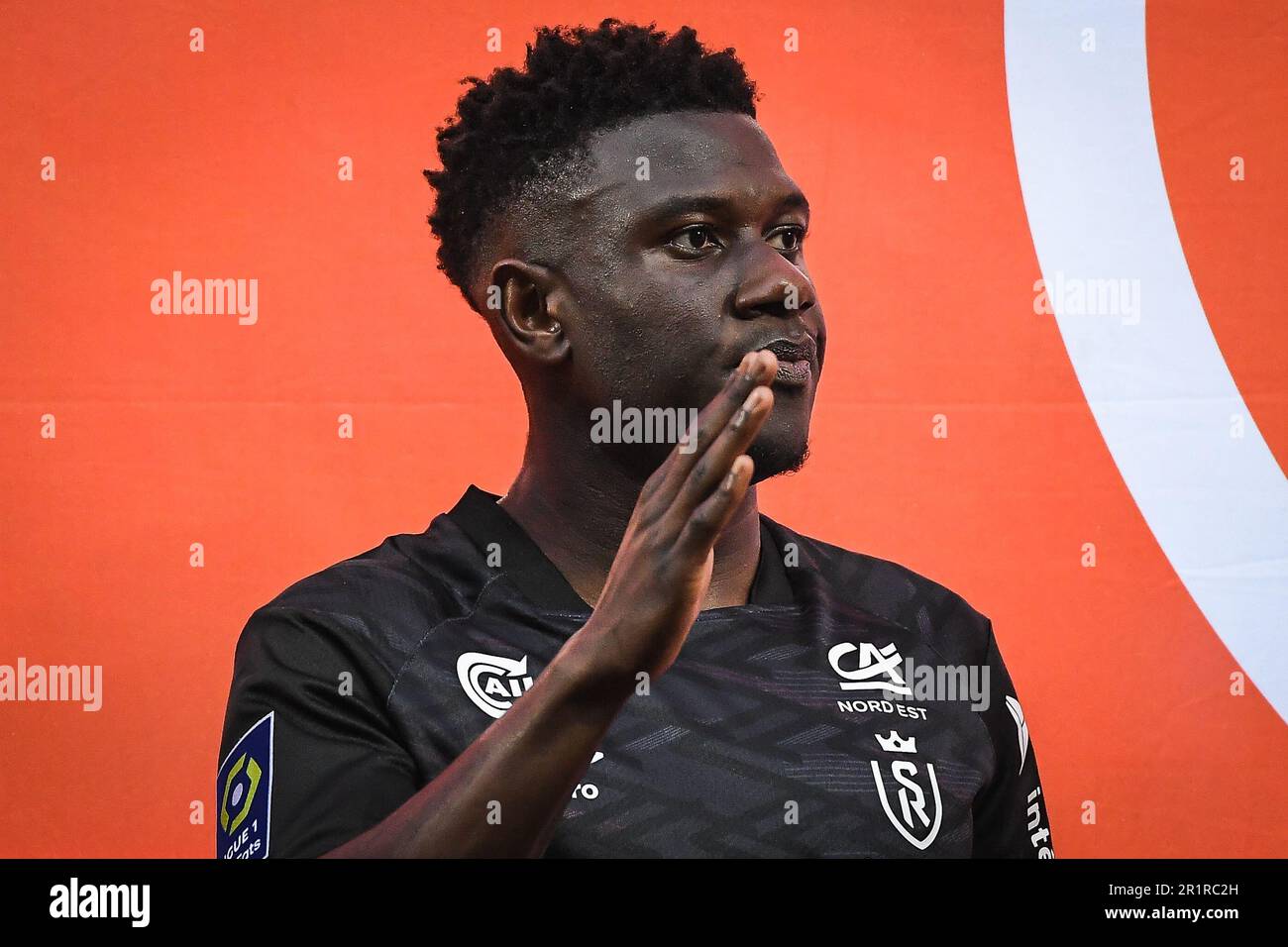 Azor MATUSIWA of Reims during the French championship Ligue 1 football ...