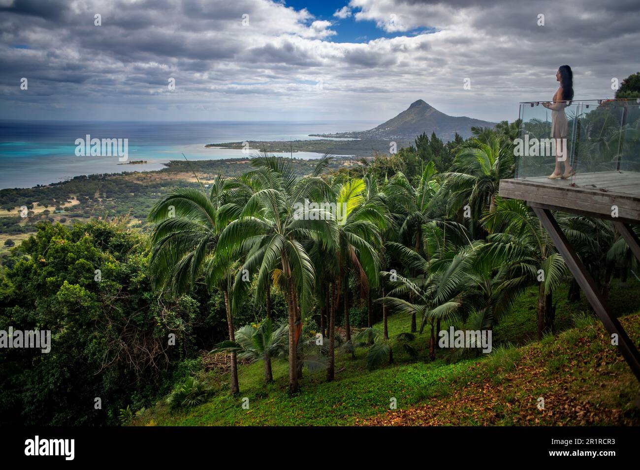 Le Chamarel panoramic Restaurant with breath-taking view on lagoon ...