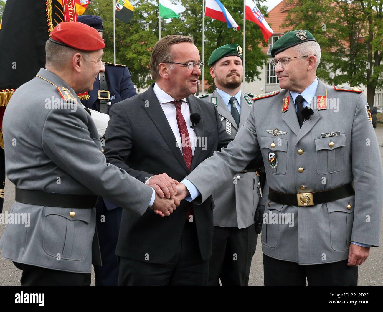 Berlin, Germany. 15th May, 2023. Boris Pistorius (CDU, M), Federal ...