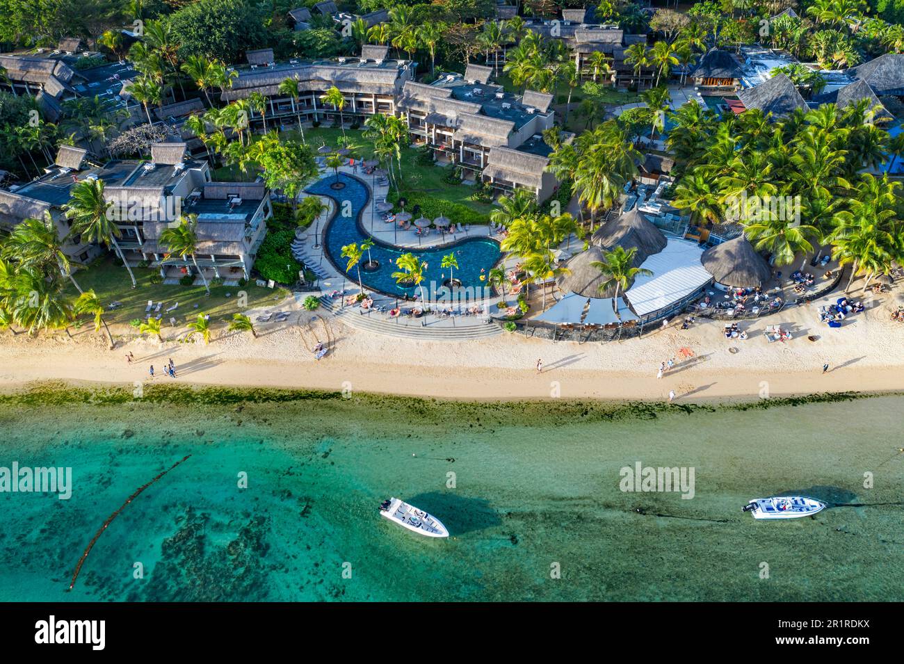 Aerial view Heritage Awali luxury five stars hotel in the south of ...