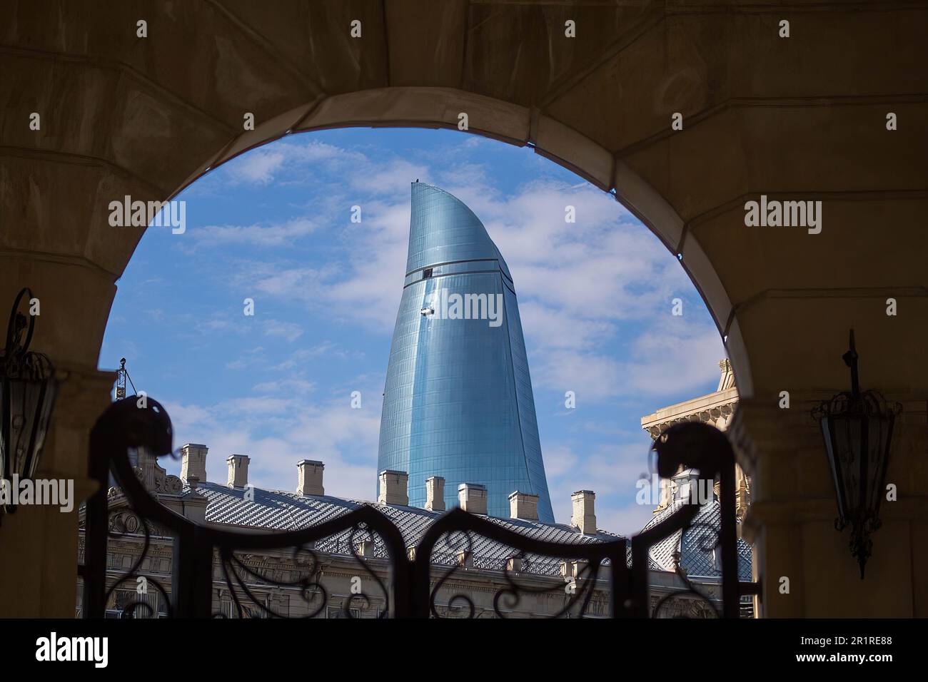 Flame towers hi-res stock photography and images - Alamy