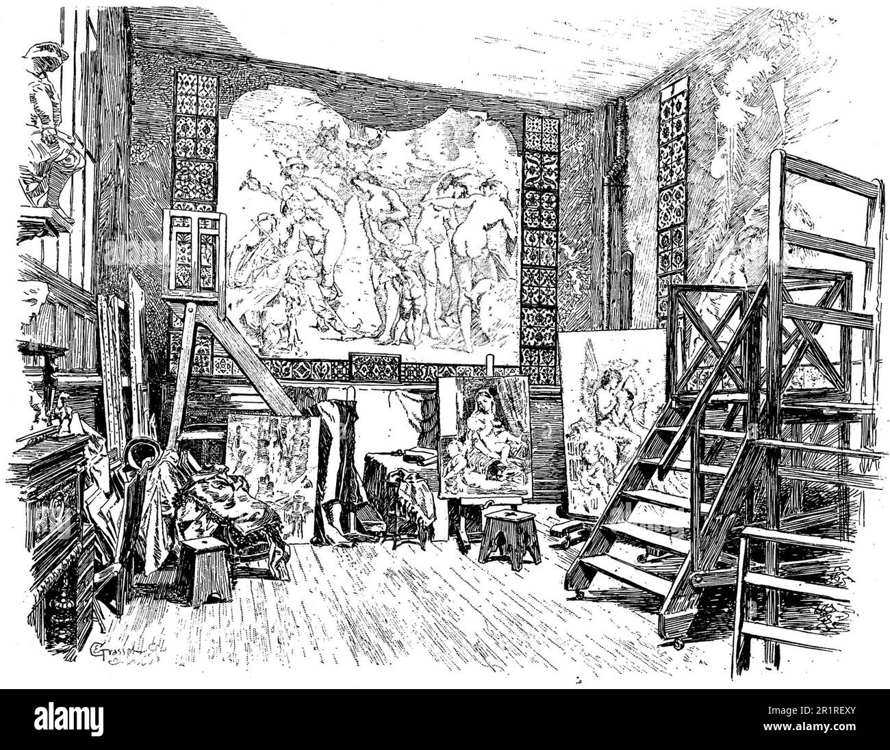 Antique housing Cut Out Stock Images & Pictures - Alamy