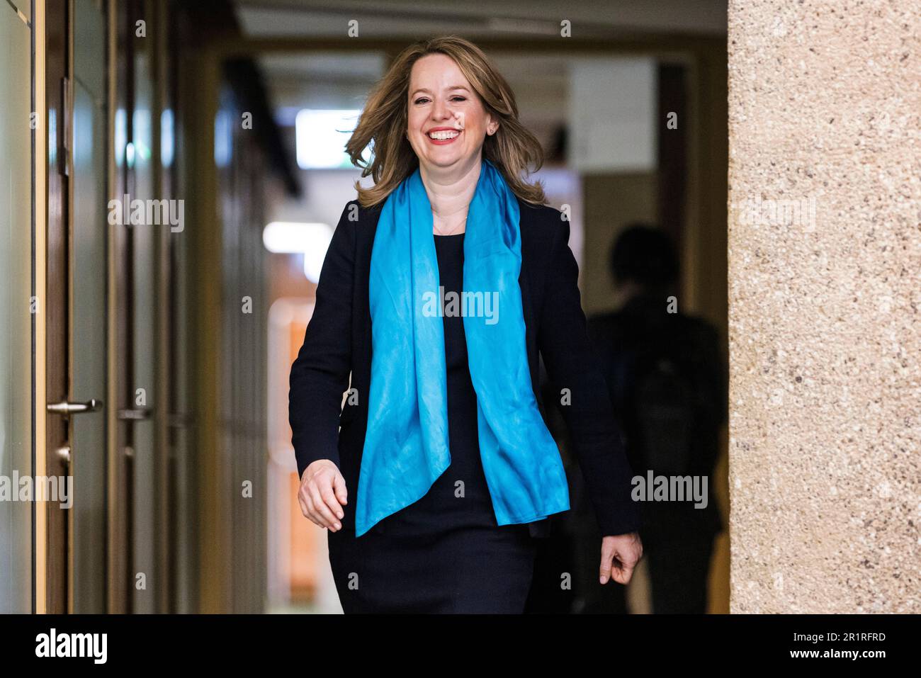 Amy Pope from the U.S. is pictured during the elections process of the ...