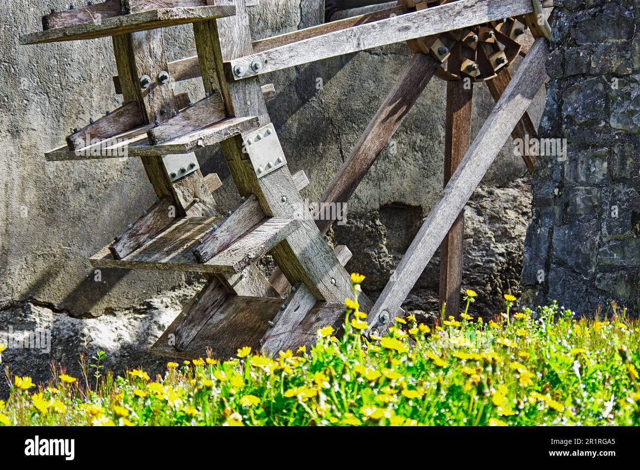 Water wheel history hydropower hi-res stock photography and images - Alamy