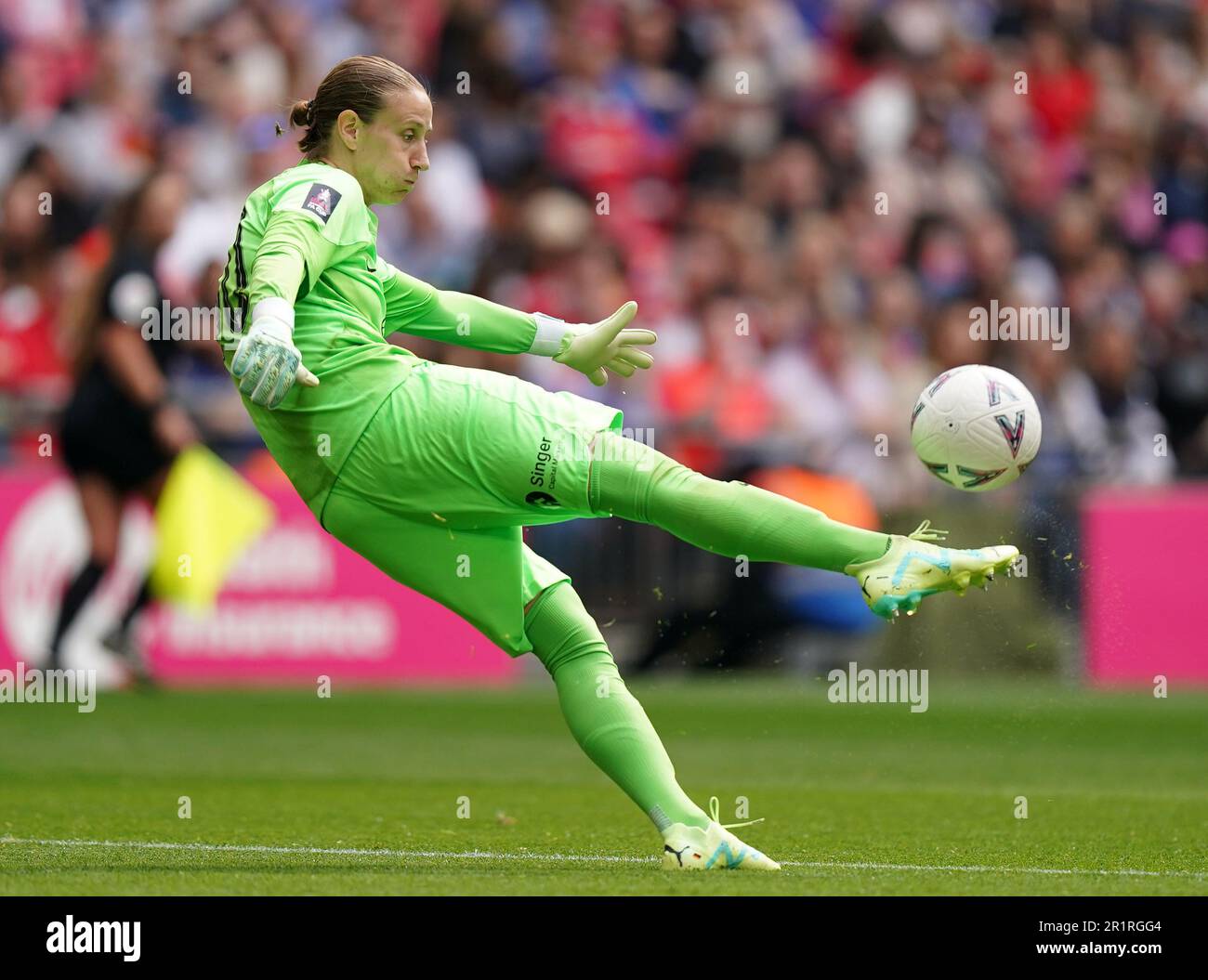 Chelsea goalkeeper Ann-Katrin Berger during the Vitality Women's FA Cup ...