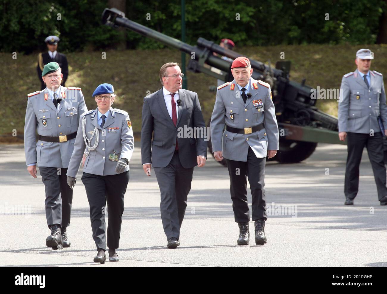 Berlin, Germany. 15th May, 2023. Boris Pistorius (SPD, M), Federal ...