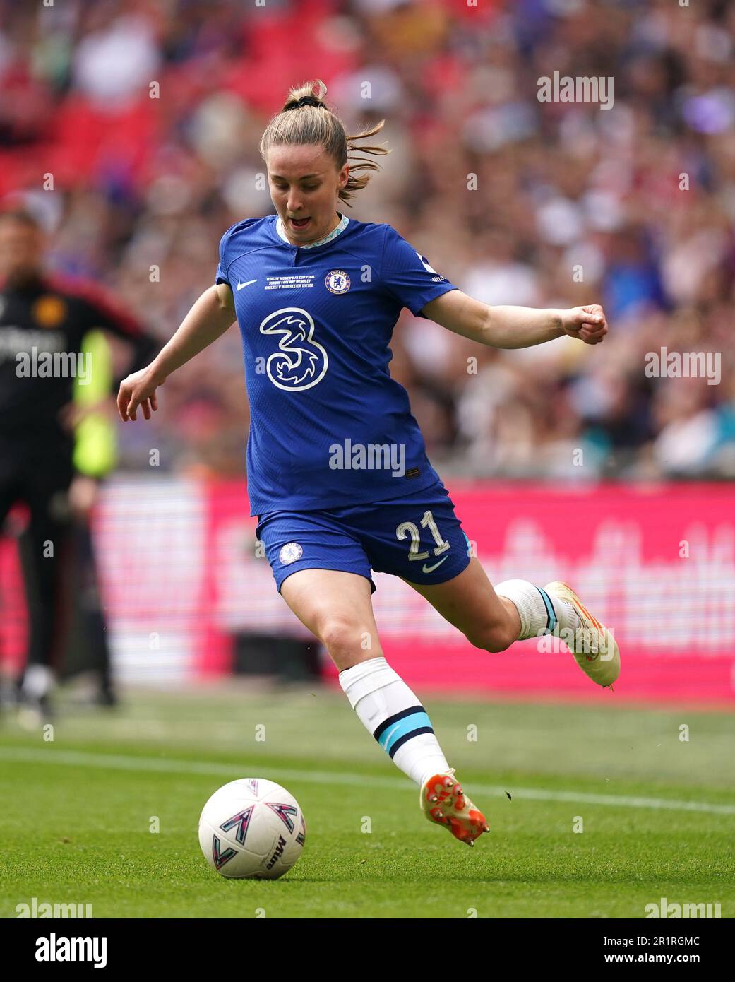 Chelsea's Niamh Charles during the Vitality Women's FA Cup final at ...