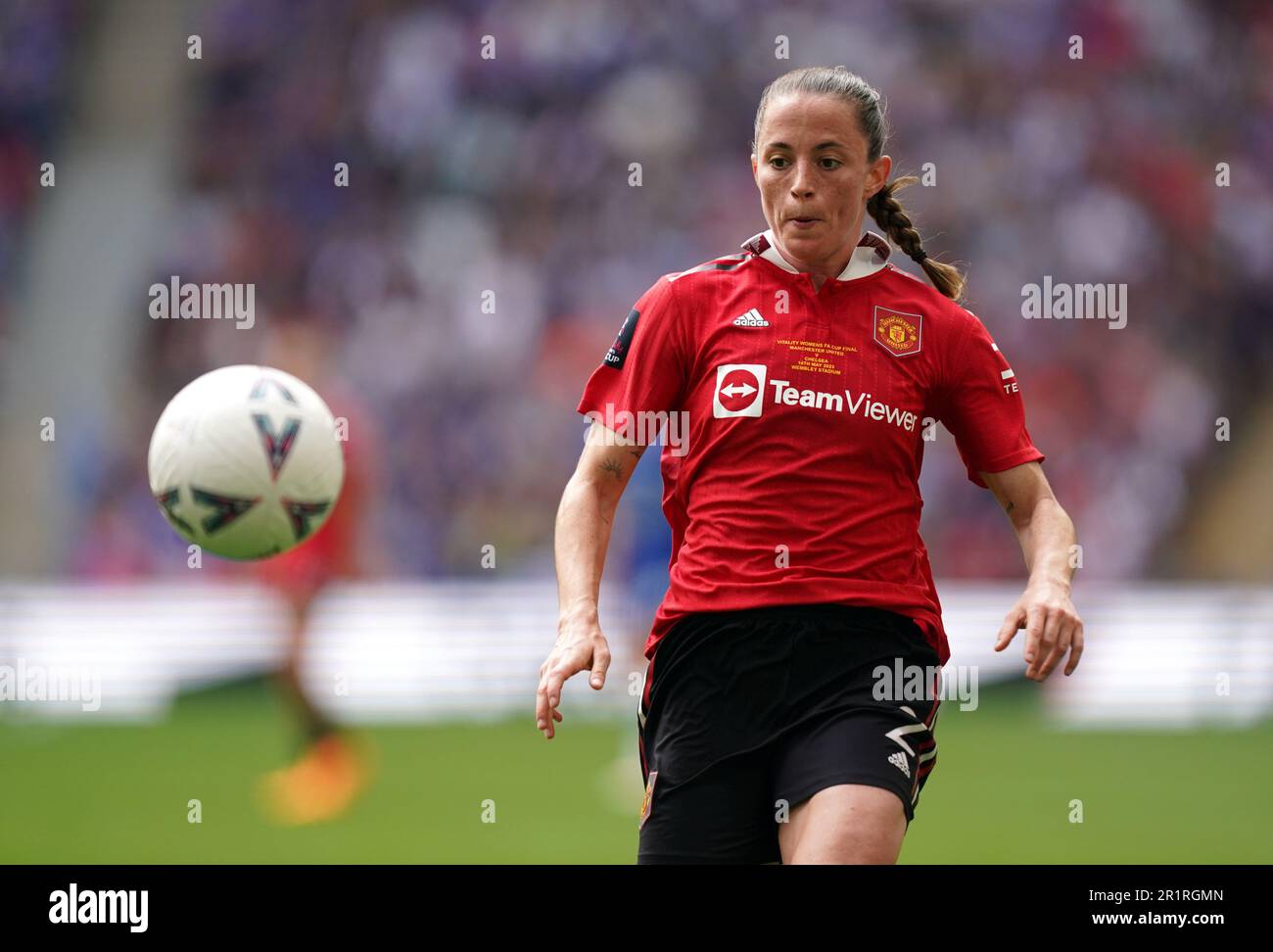 Manchester United's Ona Batlle during the Vitality Women's FA Cup final ...