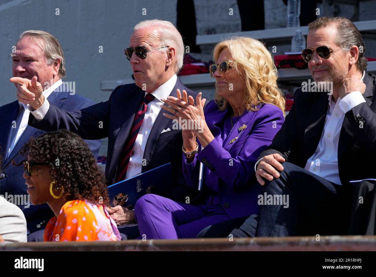 President Joe Biden attends his granddaughter Maisy Biden's ...