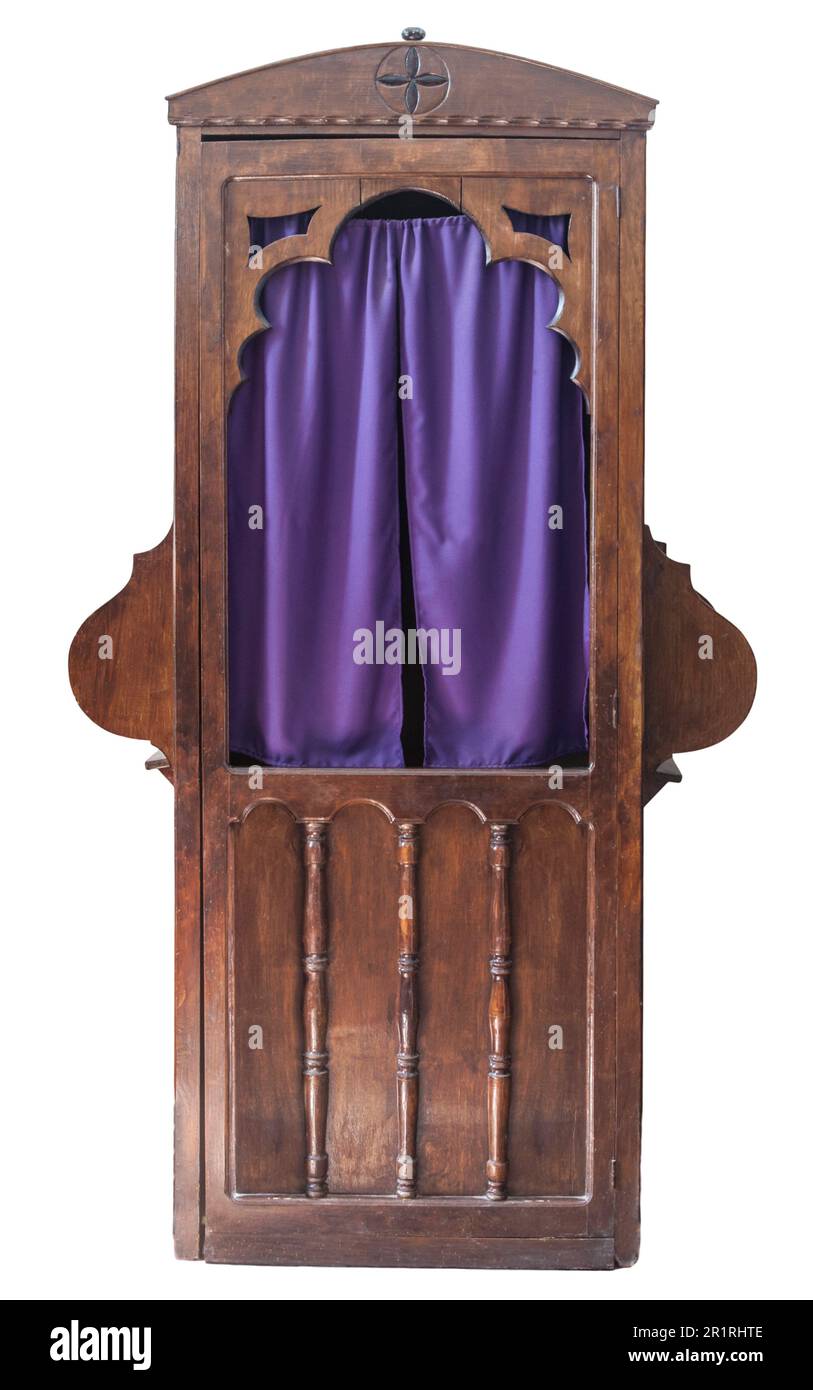 Sacrament of confession Cut Out Stock Images & Pictures - Alamy