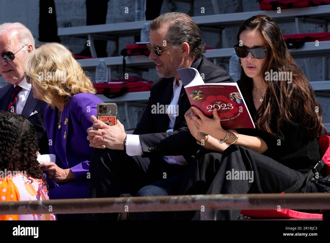 President Joe Biden attends his granddaughter Maisy Biden's ...