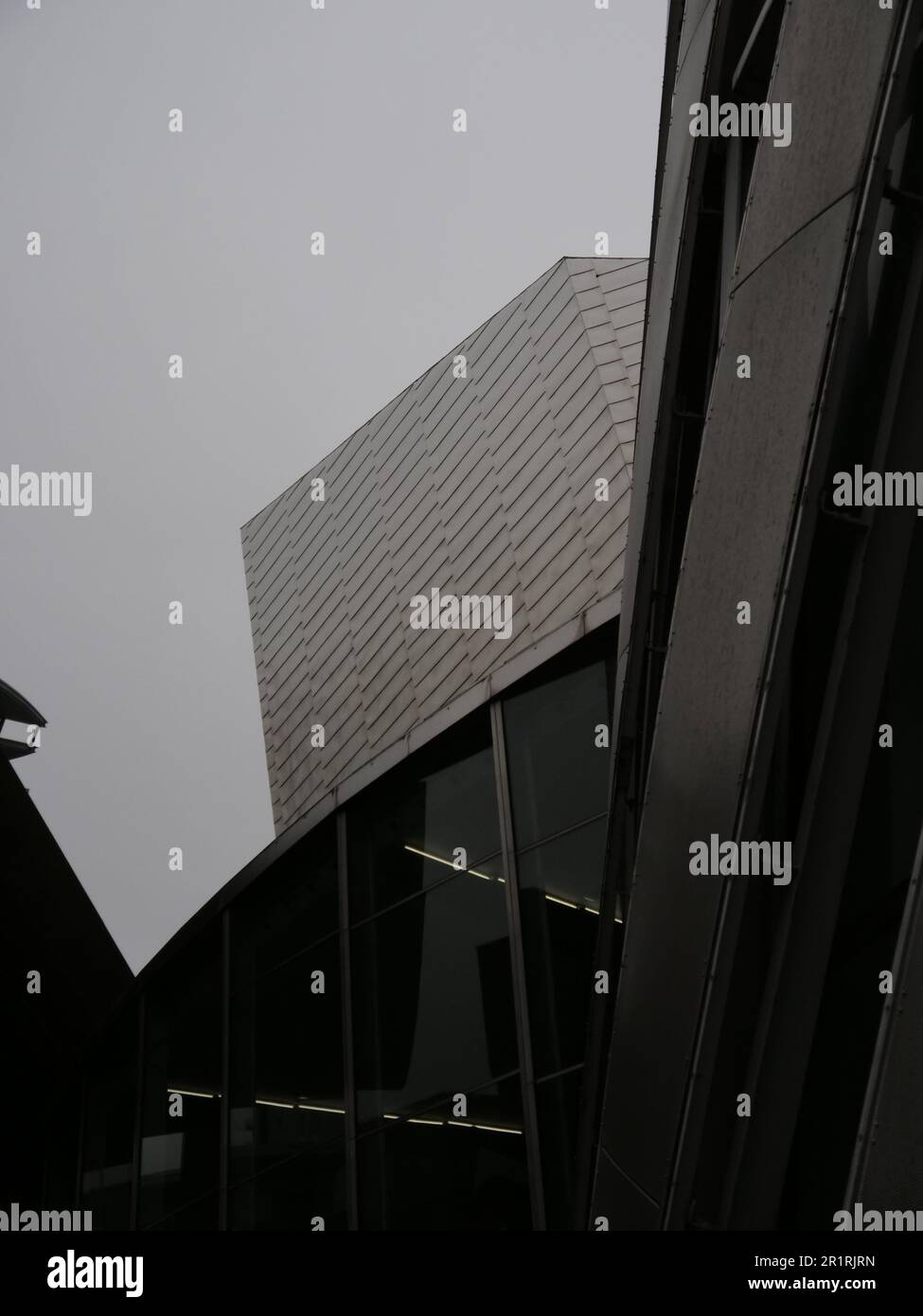 Modern Architecture Abstract Perspective Stock Photo - Alamy