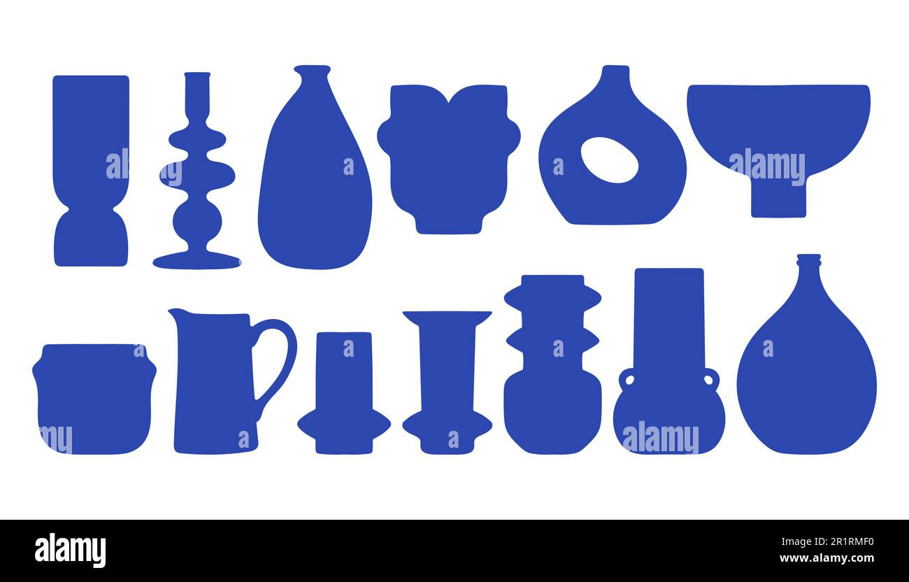 Collection of blue vases hi-res stock photography and images - Alamy