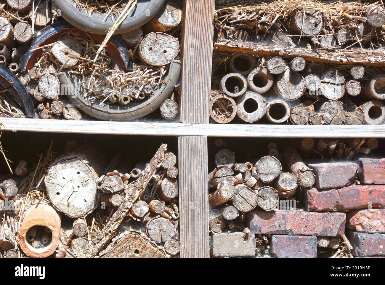 Simple insect hotel hi-res stock photography and images - Alamy