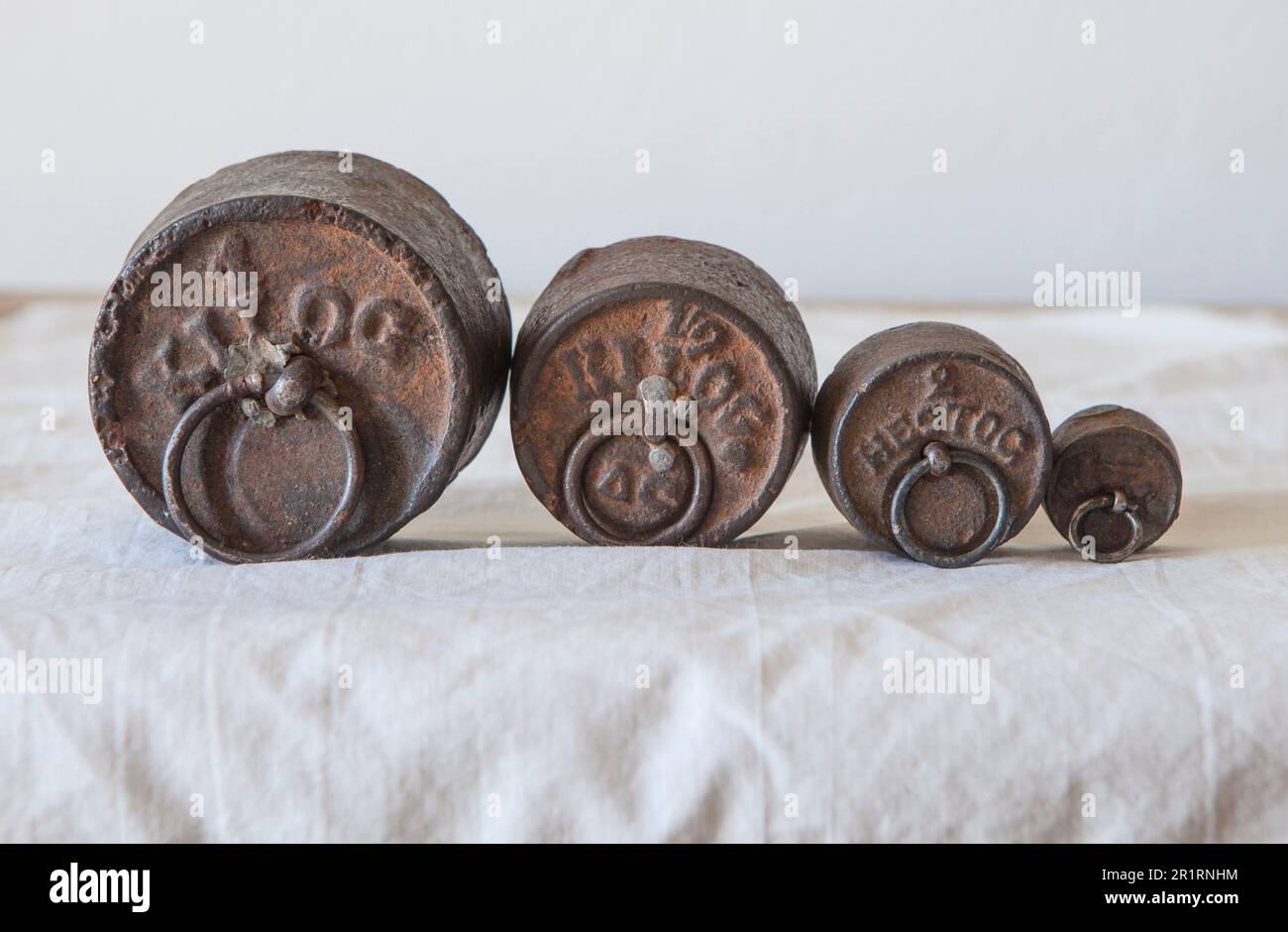 Iron weights hi-res stock photography and images - Alamy