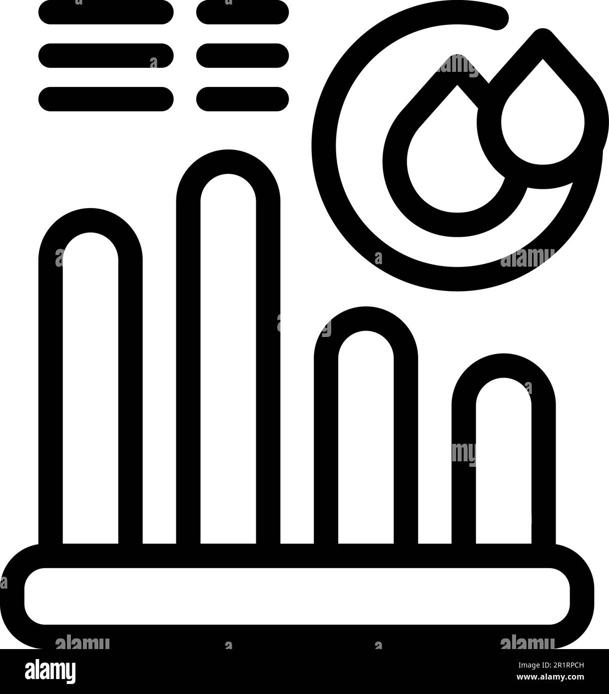 Oil sales graph icon outline vector. Fuel tanker. Petrol energy Stock Vector Image & Art - Alamy