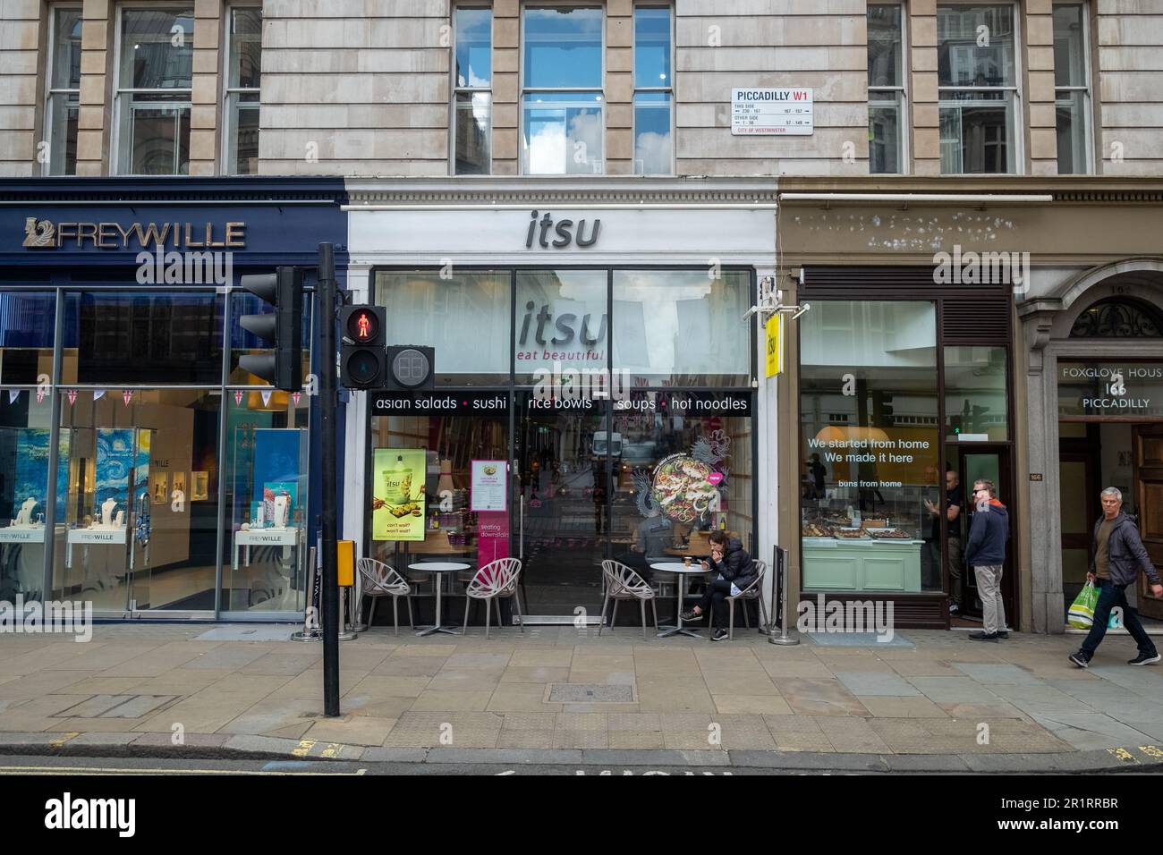 London- May 2023: Itsu restaurant where Alexander Litvinenko was ...