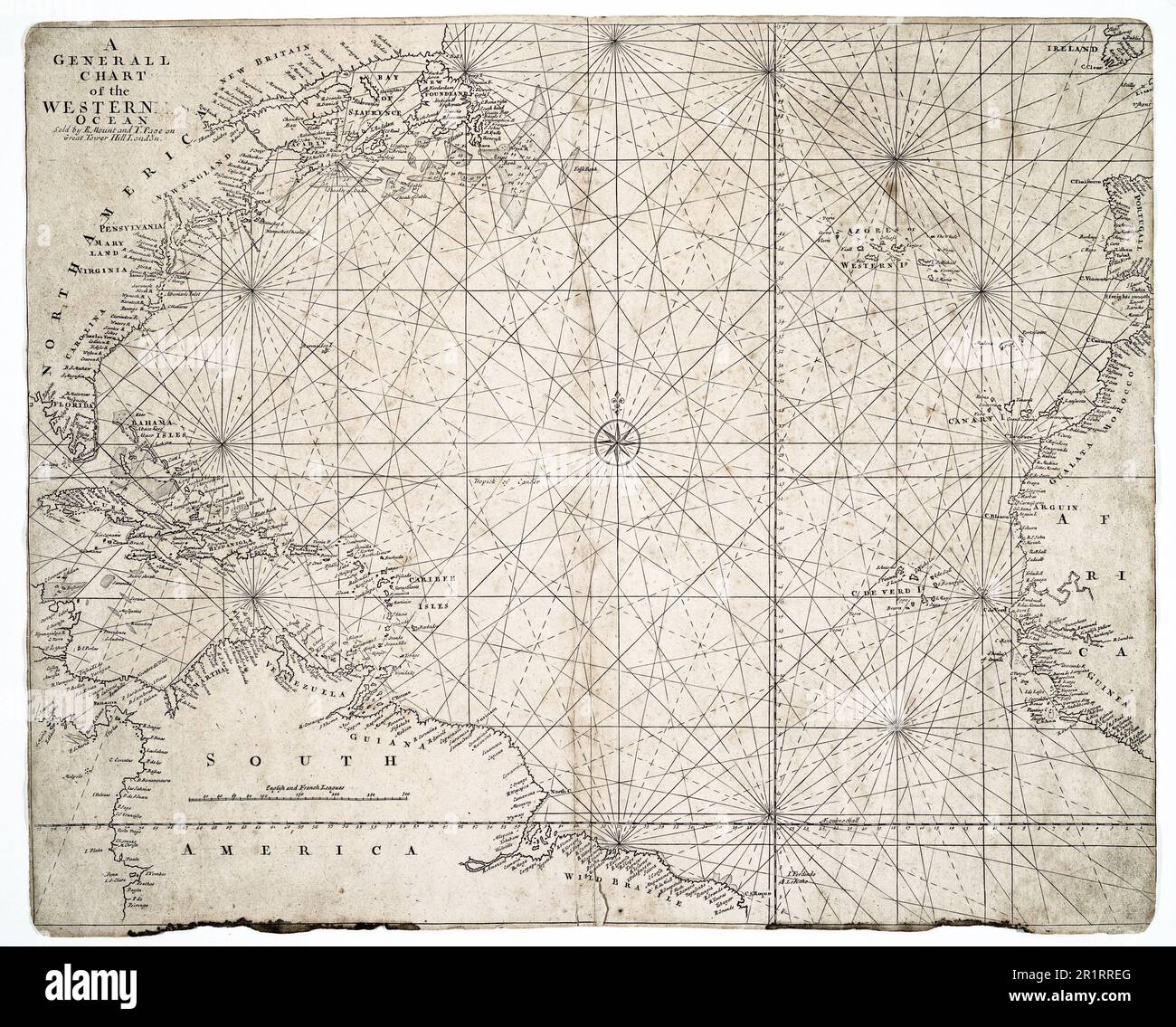Map of rich hill hi-res stock photography and images - Alamy