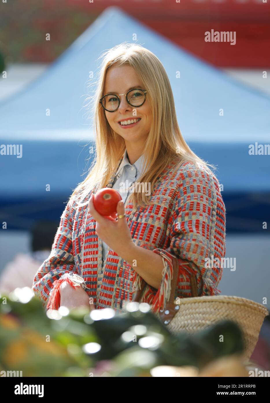 Fashion illustrator Gretchen Roehrs, stands for a portrait at the Heart ...