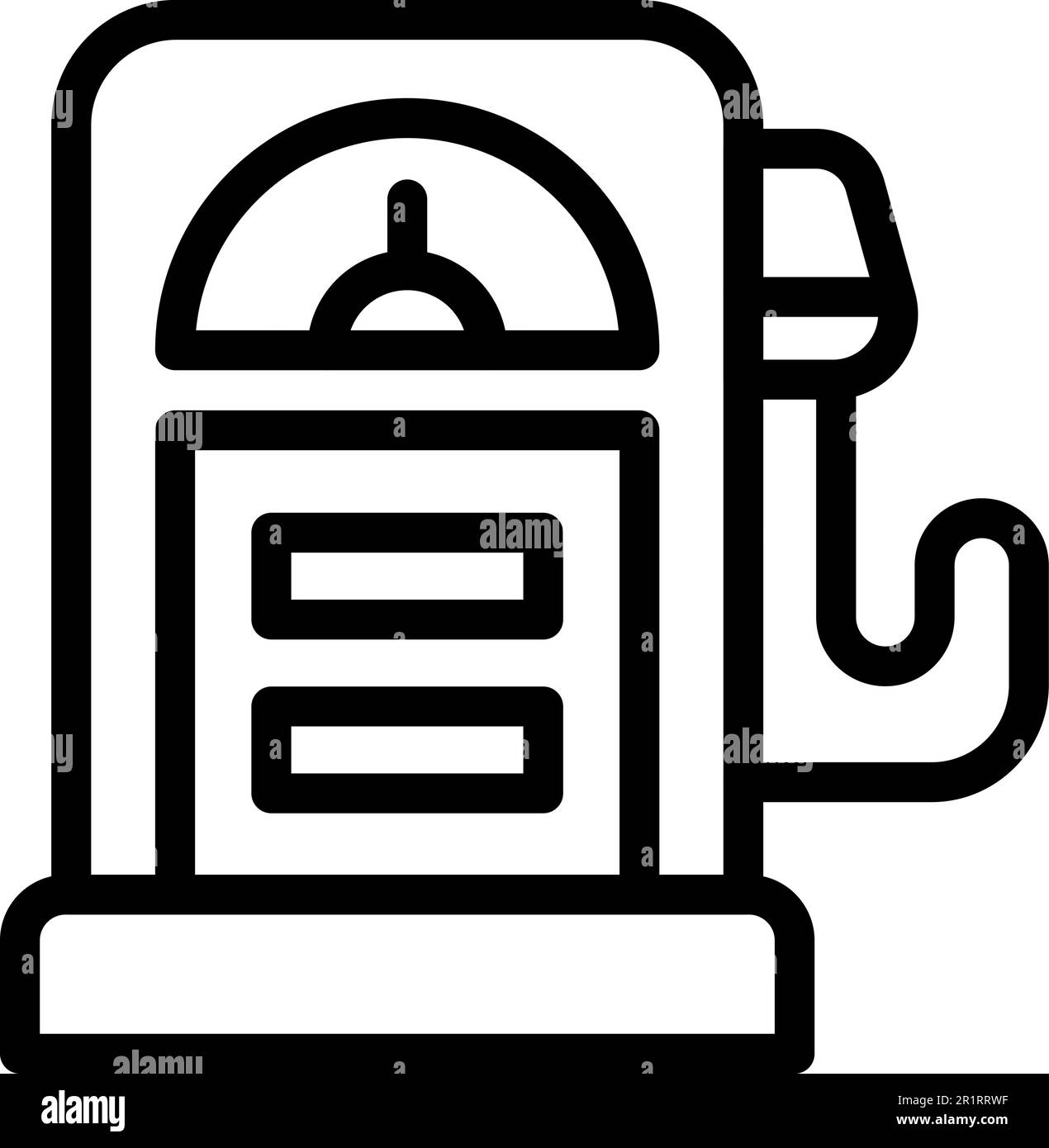 Europe petrol station Stock Vector Images - Alamy