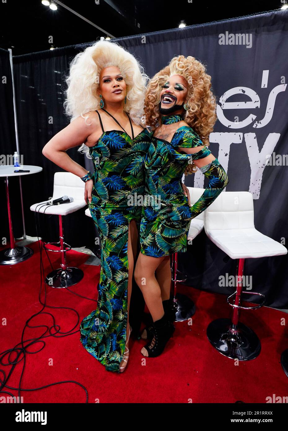 Los Angeles, USA. 23rd May, 2023. Batty Davis, Kara Mel D'ville during ...