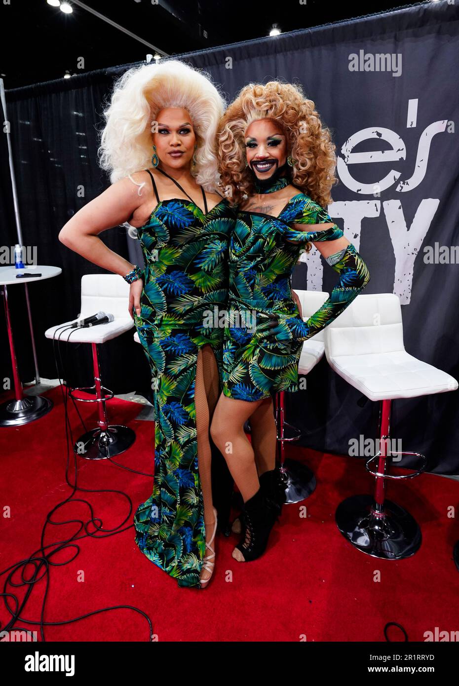 Los Angeles, USA. 23rd May, 2023. Batty Davis, Kara Mel D'ville during ...