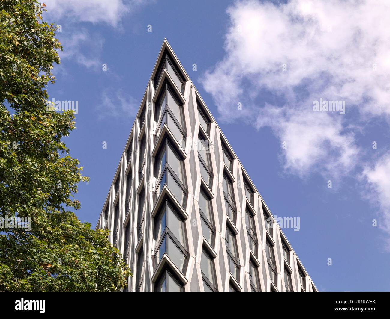 Corner view of Broadway Building facade. The Broadway, London, United ...