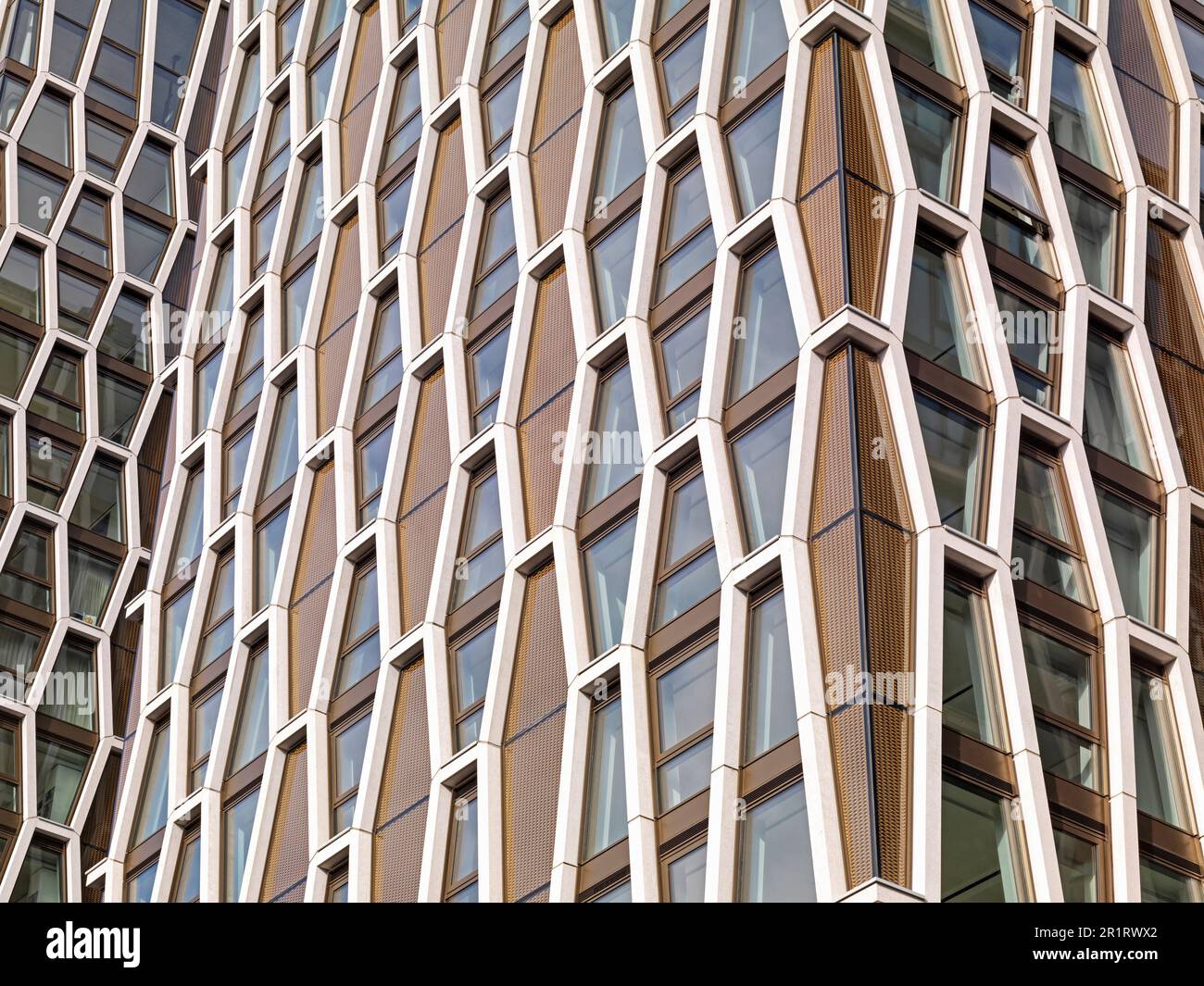 Facade detail. The Broadway, London, United Kingdom. Architect: Squire ...