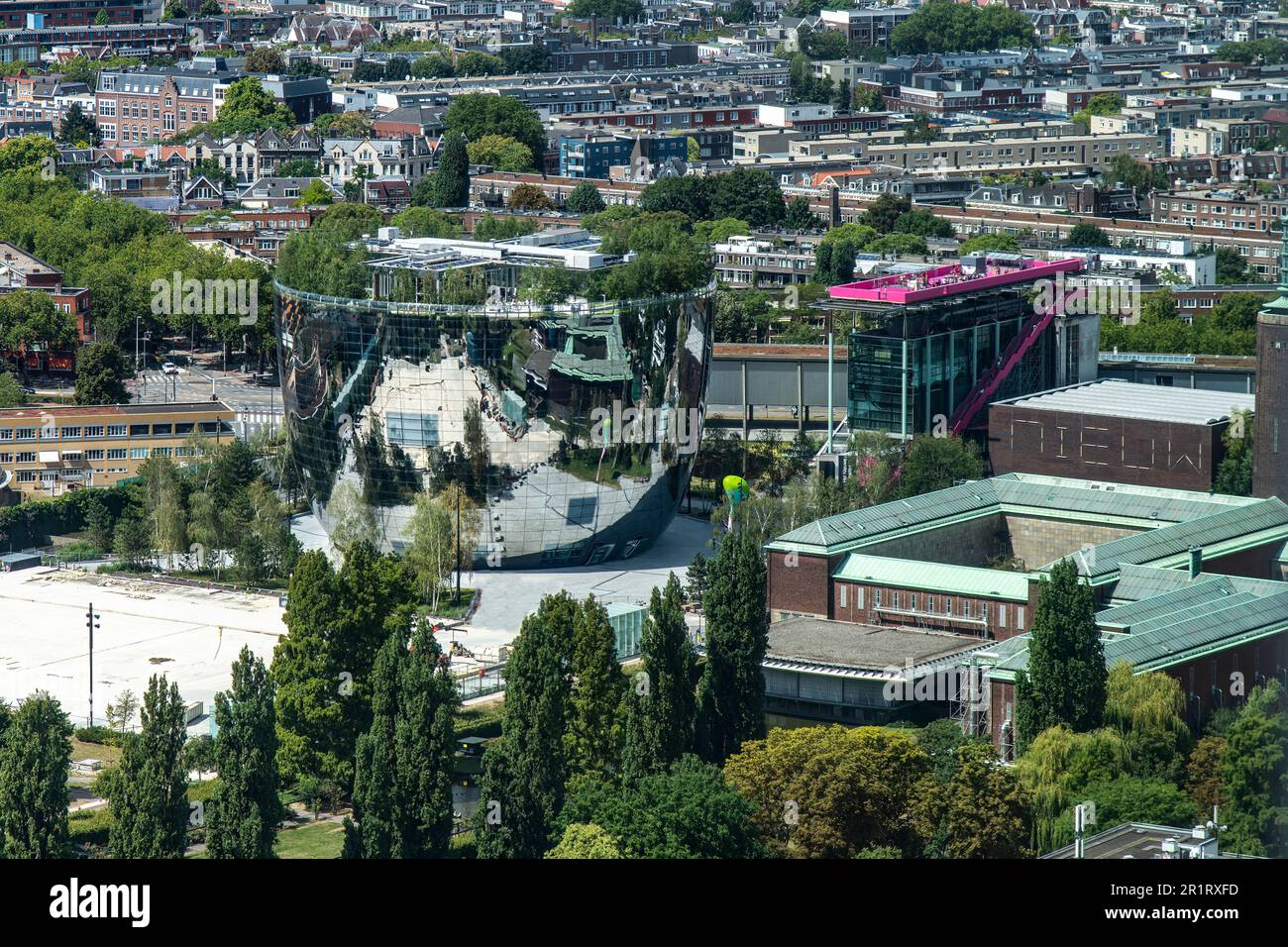 Rotterdam, The Netherlands-October 2022; High level view The Depot ...