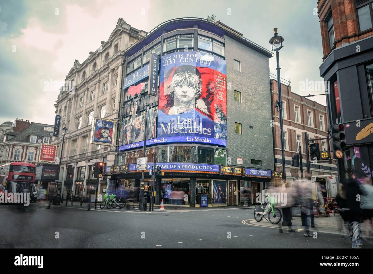 London- May 2023: Les Miserables at the Queens Theatre in London's West ...