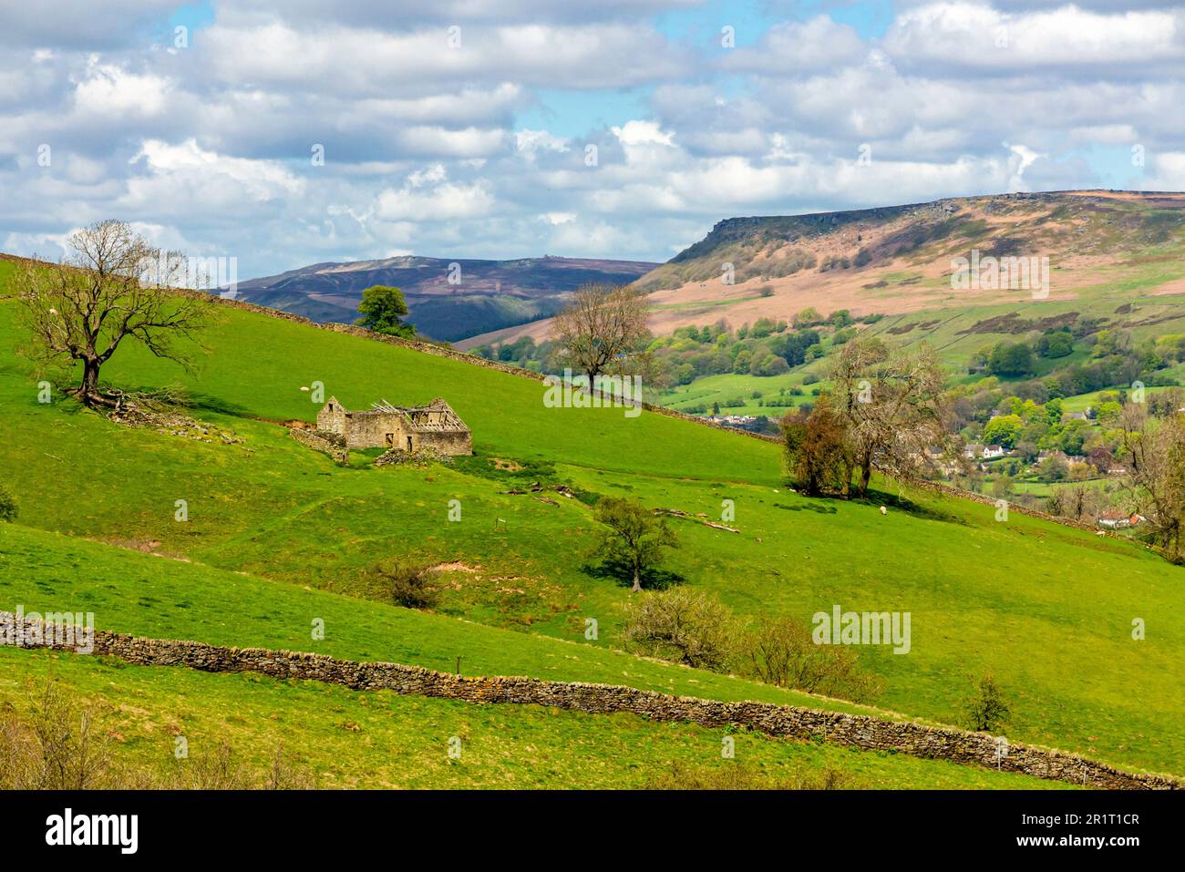 Offerton Moor in the Hope Valley area of the Peak District National ...