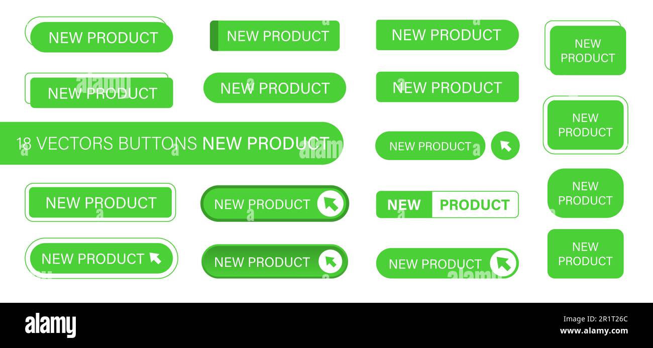 The new product is a set of simple modern buttons. Push button for an ...