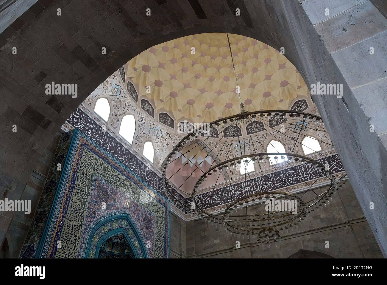 Jummah mosque in Shamakhi Stock Photo - Alamy