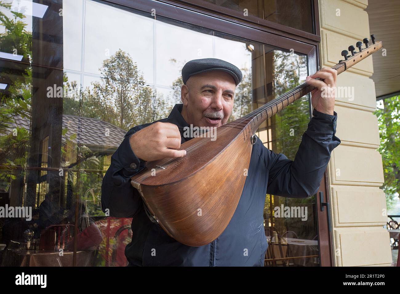 A musical welcome Stock Photo - Alamy