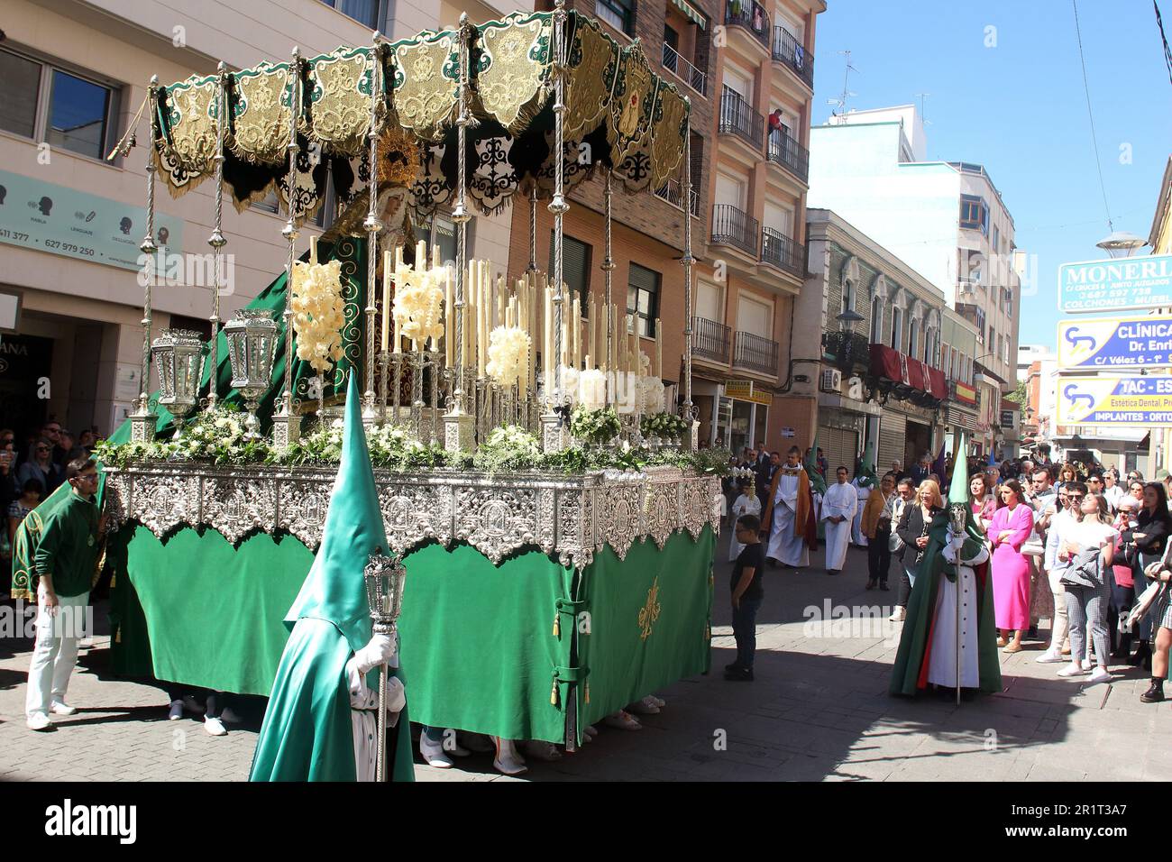Holy Week processions in Puertollano Stock Photo - Alamy